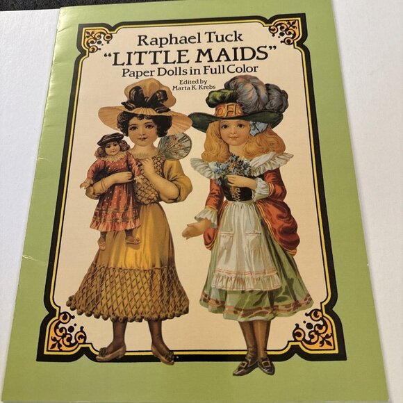 Other | Raphael Tuck Little Maids Paper Dolls In Full Color By Marta K ...